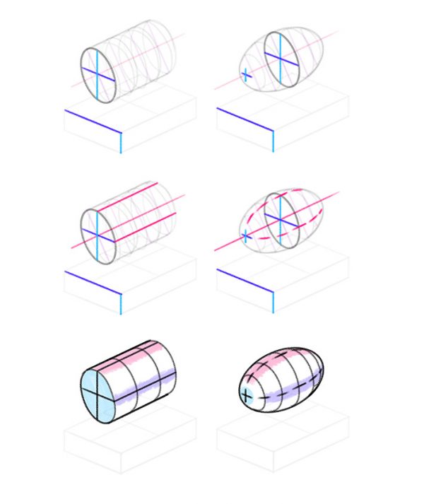How to Draw Organic 3D Shapes by Hand – Page 2 – Monika Zagrobelna